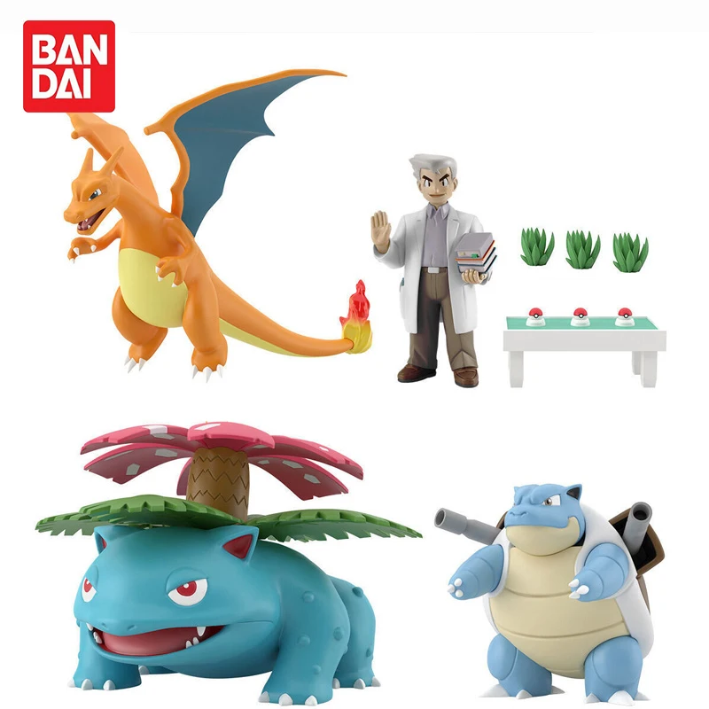 Original BANDAI SHOKUGAN Pokemon Scale World Charizard Blastoise Samuel ...