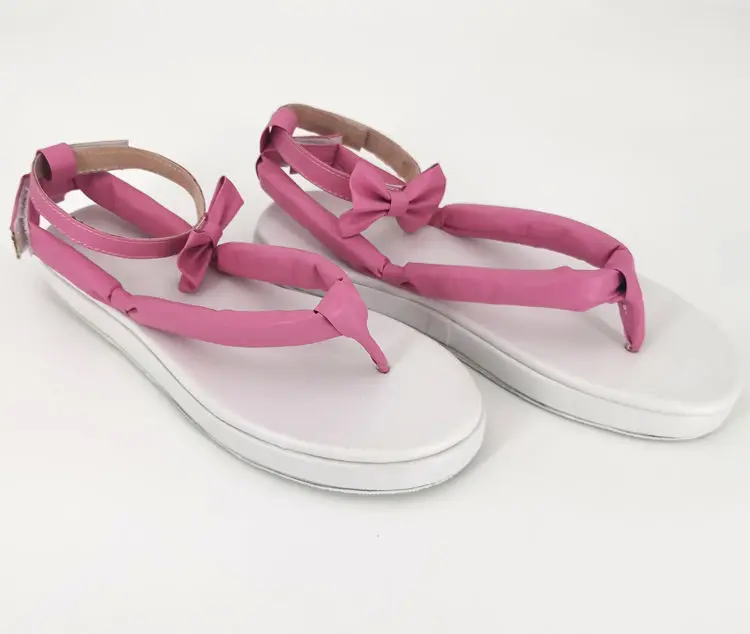 Kanroji Mitsuri Cosplay Shoes Anime Demon Slayer Kimetsu No Yaiba Nezu ...