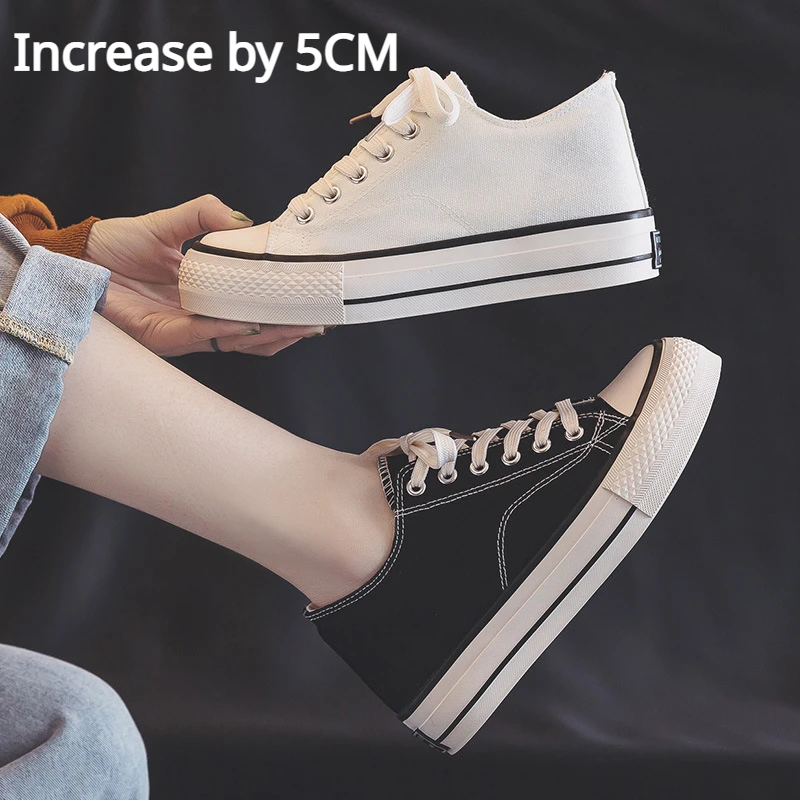 Hidden Wedge Sneakers For Girls