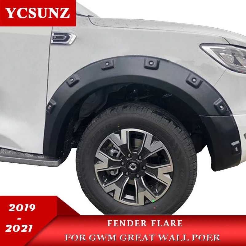 For Great Wall Poer GWM Poer 2020 2021 Car Mudguard