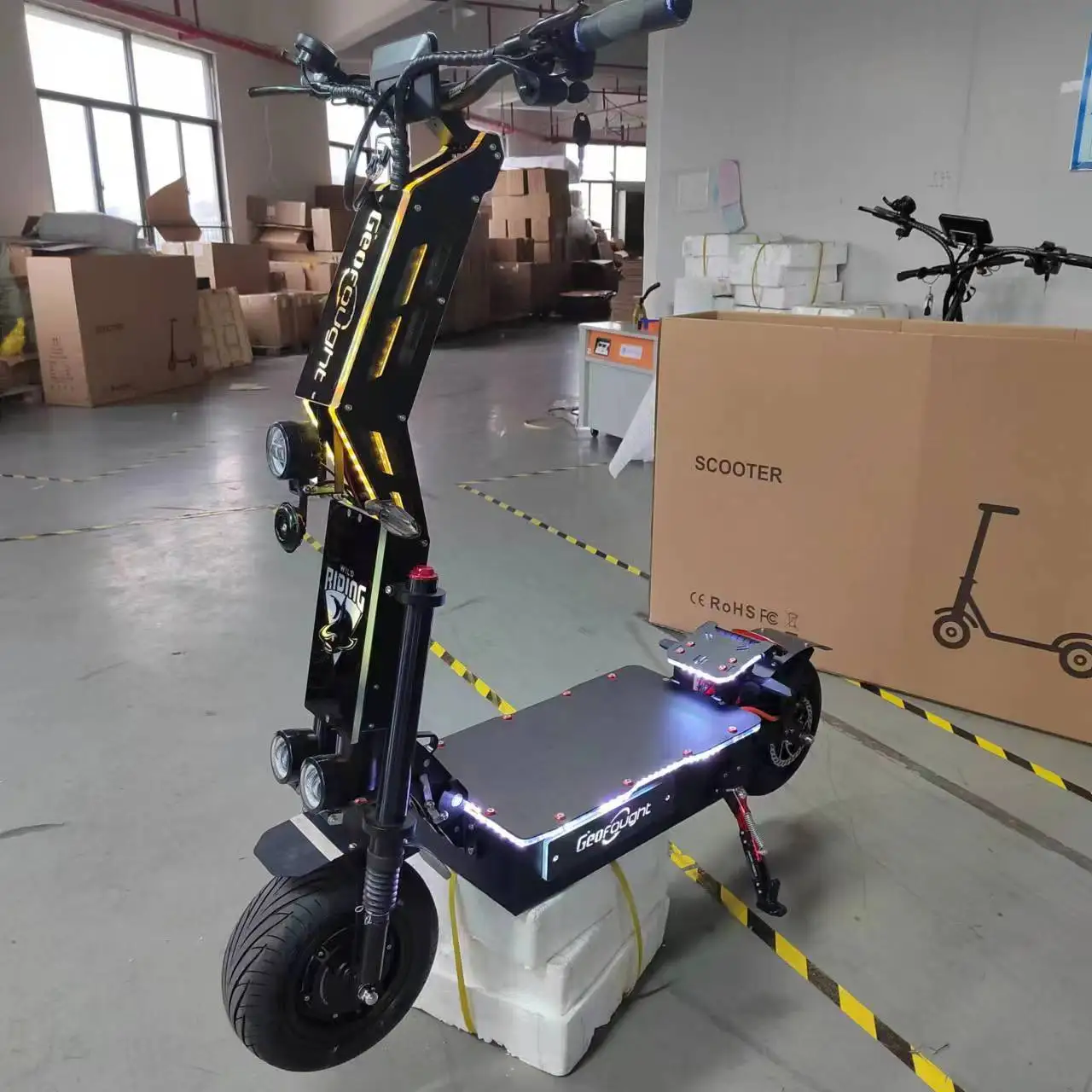 Geofought-14-Inch-Dual-Motor-72V-8000W-Powful-120KM-H-Speed-Foldable ...