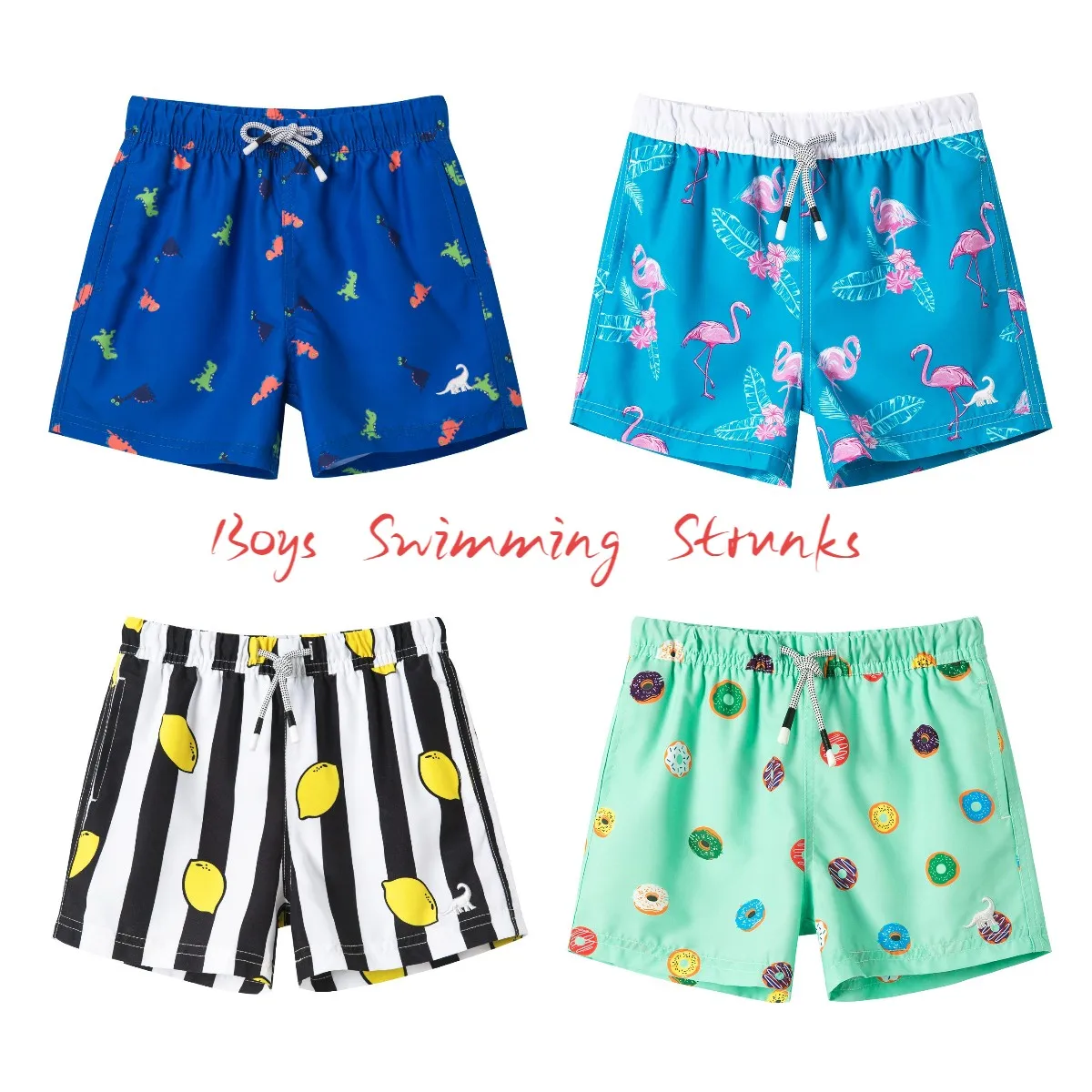 SURFCUZ-Boys-Swimming-Trunks-Quick-Dry-Little-Boys-Swim-Shorts-UPF-50 ...