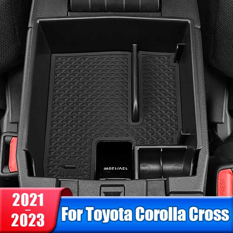 Car-Central-Armrest-Storage-Box-Organizer-Tray-Case-For-Toyota-Corolla ...