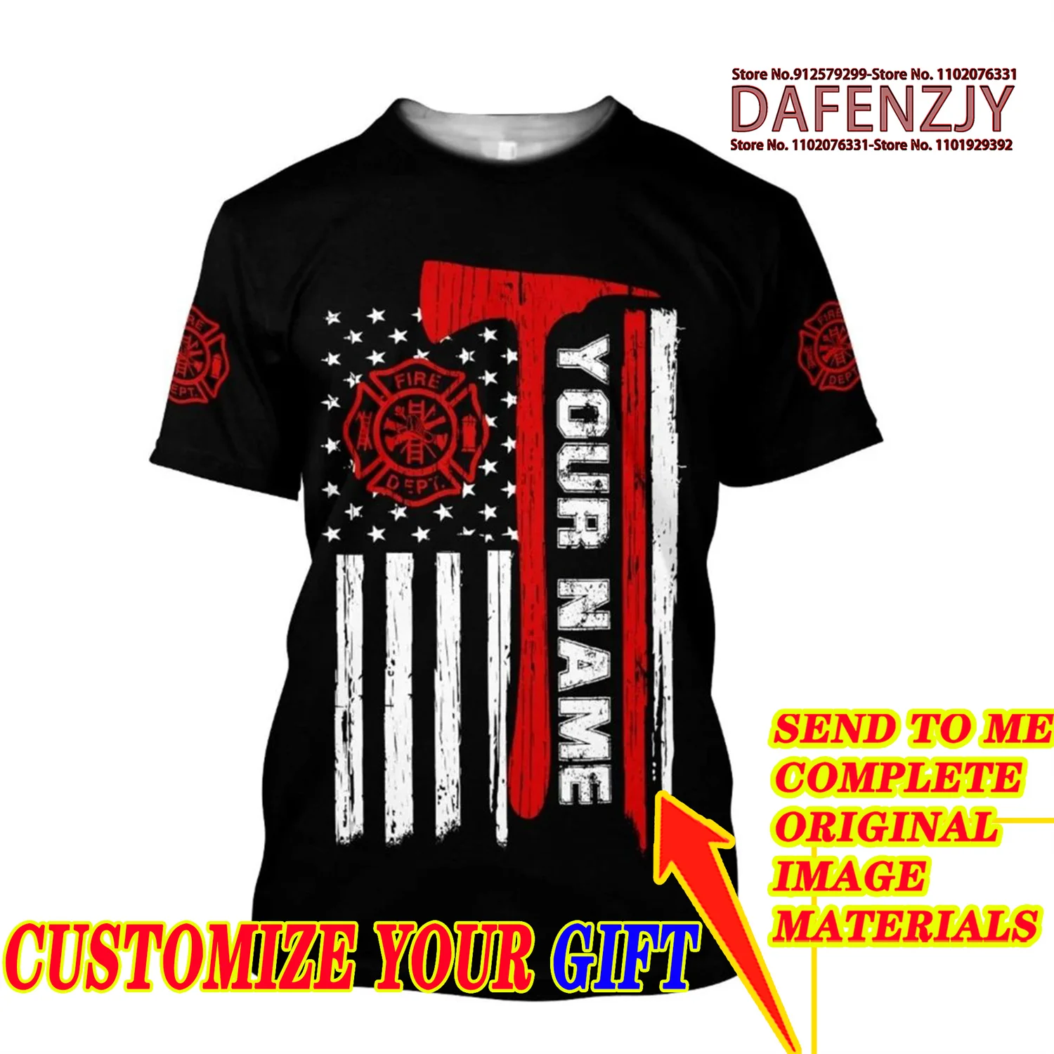 Personality-Custom-Your-Name-3D-Full-Print-Men-s-T-shirt-Hot-Summer ...