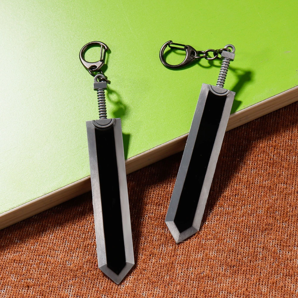 LLavero de Anime Berserk Guts Behelit Sword, llavero colgante de Metal ...