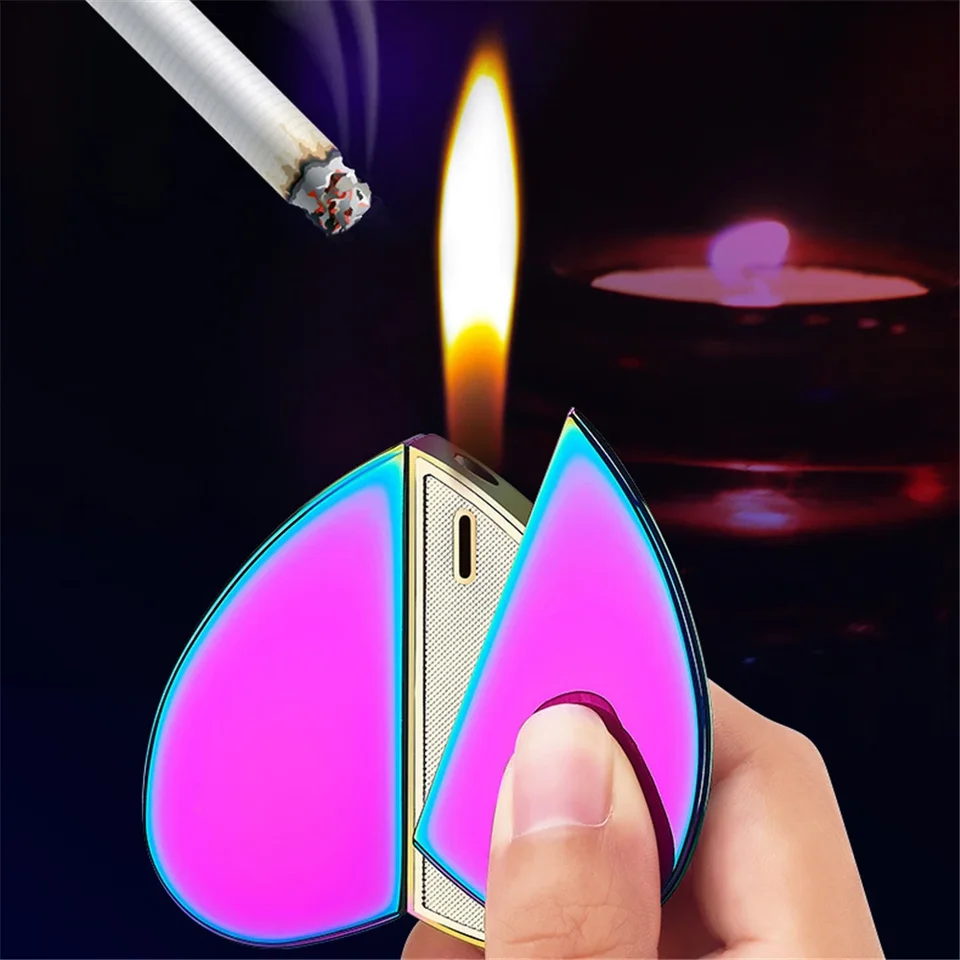 Fire Heart Lighter Rainbow