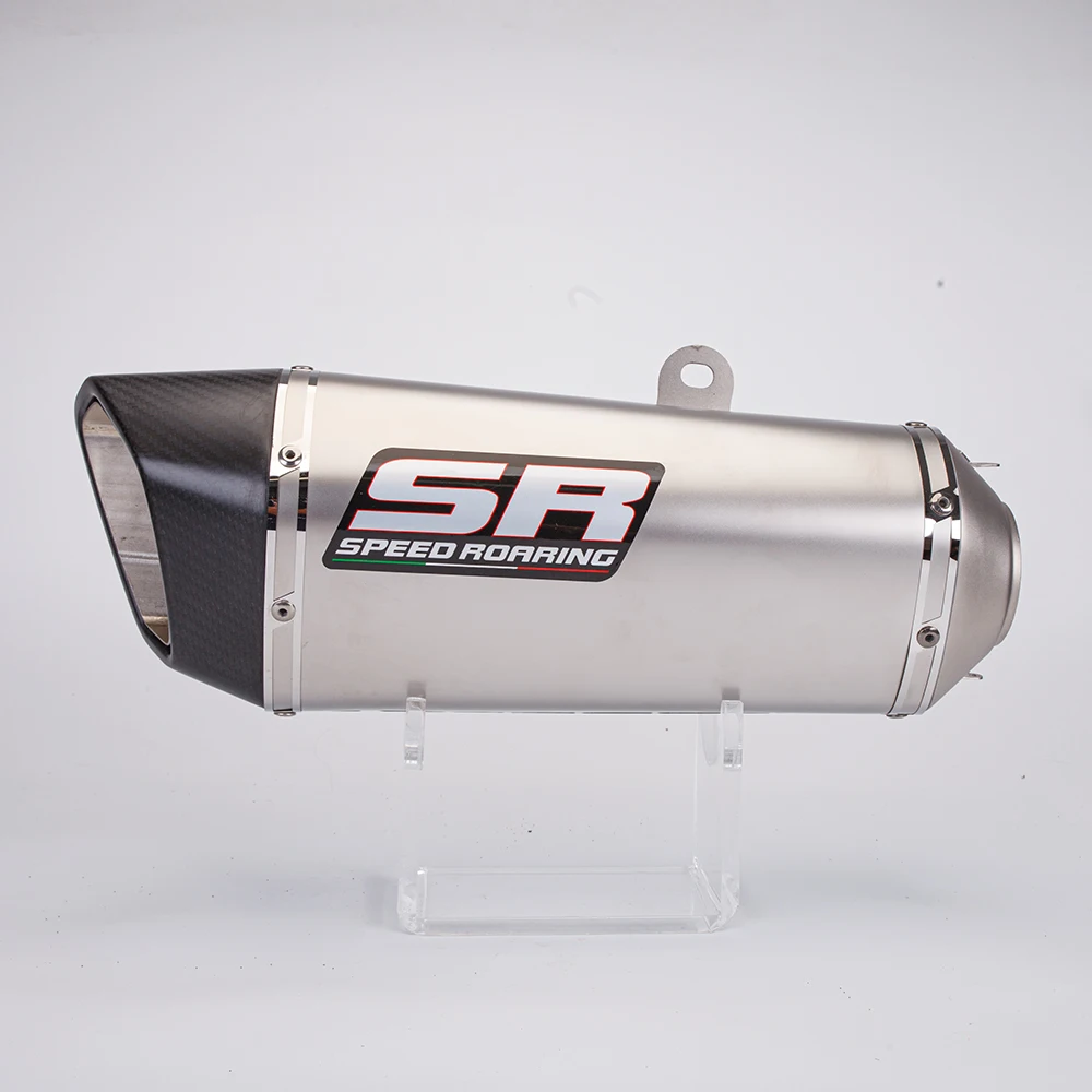 SR-Speed-Roaring-Muffler-General-Motorcycle-Exhaust-Carbon-Muffler-60mm ...