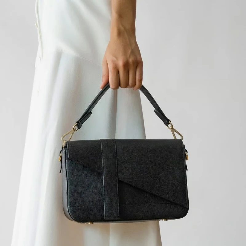 Bolsos de piel auténtica para mujer, bolsos de marca de diseñador de ...