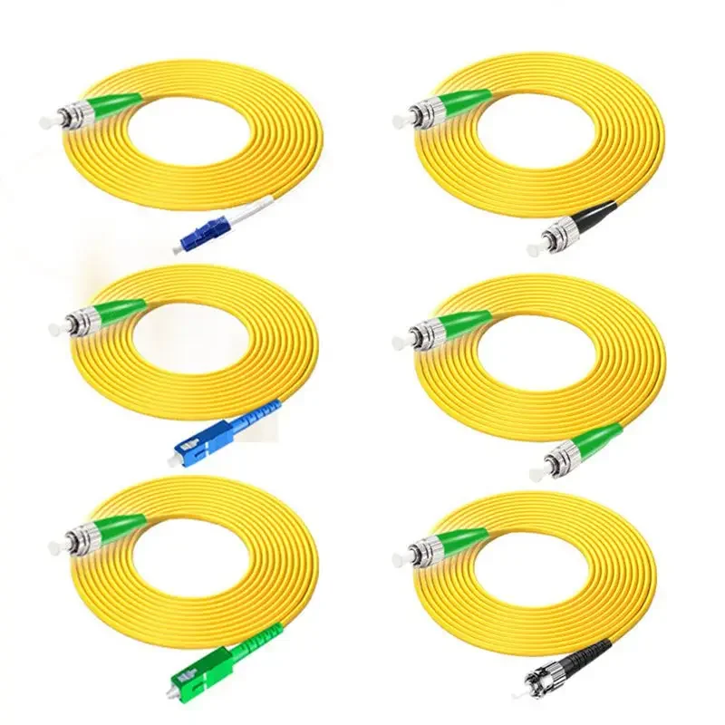 FC LC SC APC To SC LC UPC Fiber Jumper Optical Fiber Patch Cable Cord ...