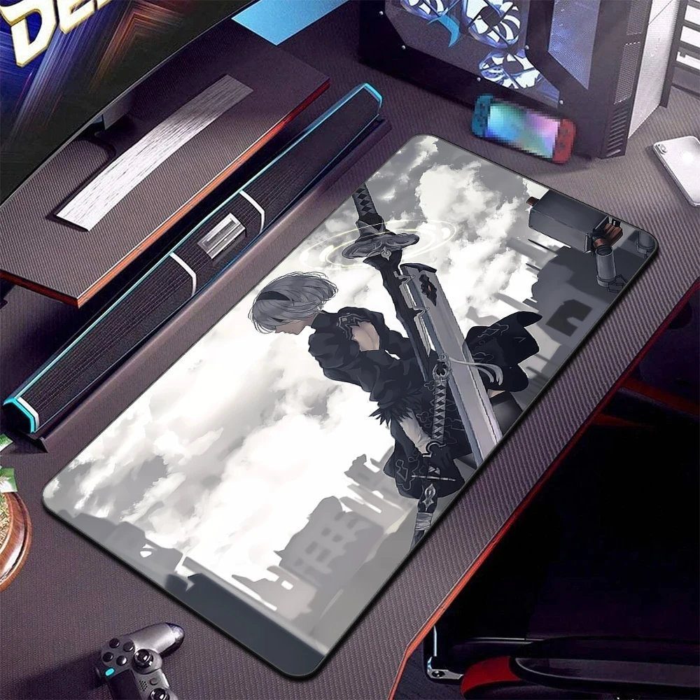 Large-Mouse-Pad-Non-slip-Desk-Mouse-Pad-Cute-Nier-Automata-HD-Deskmat ...