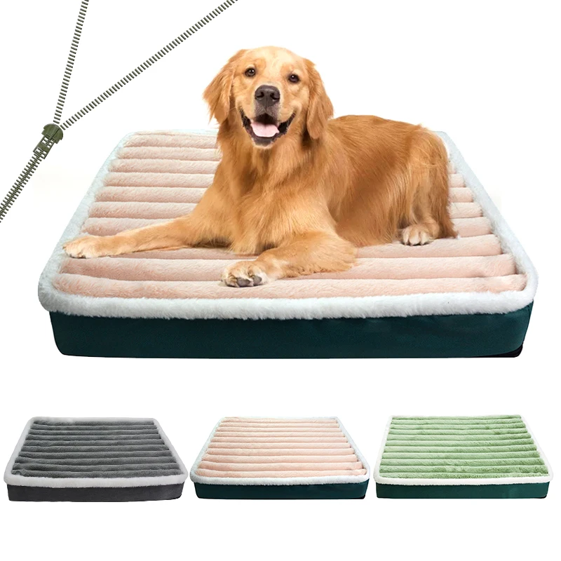 Big Dog Sleeping Beds For Medium Large Dogs Memory Foam Orthopedic Warm ...