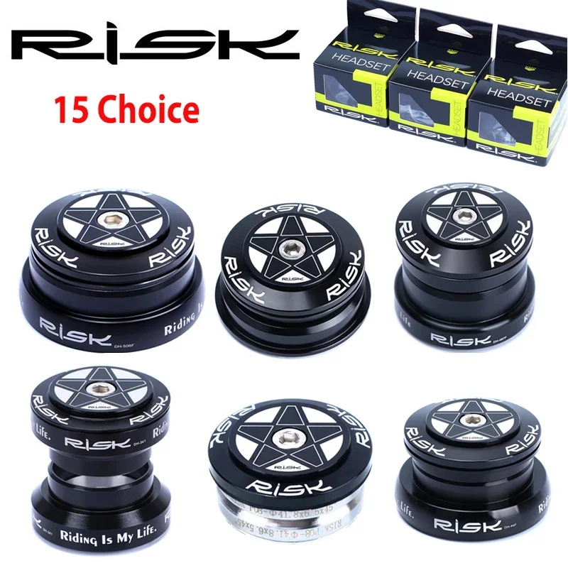 MTB Bike Headset, 34mm, 43mm, 49mm, 50mm, 6mm, 55mm, 56mm, Head Tube, 1 ...