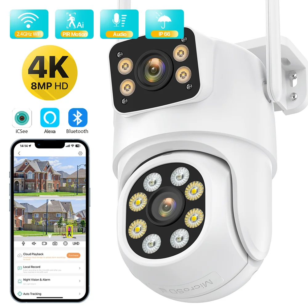 4K-8MP-HD-WIFI-IP-Camera-Dual-Lens-Security-PTZ-Camera-Dual-Screen ...