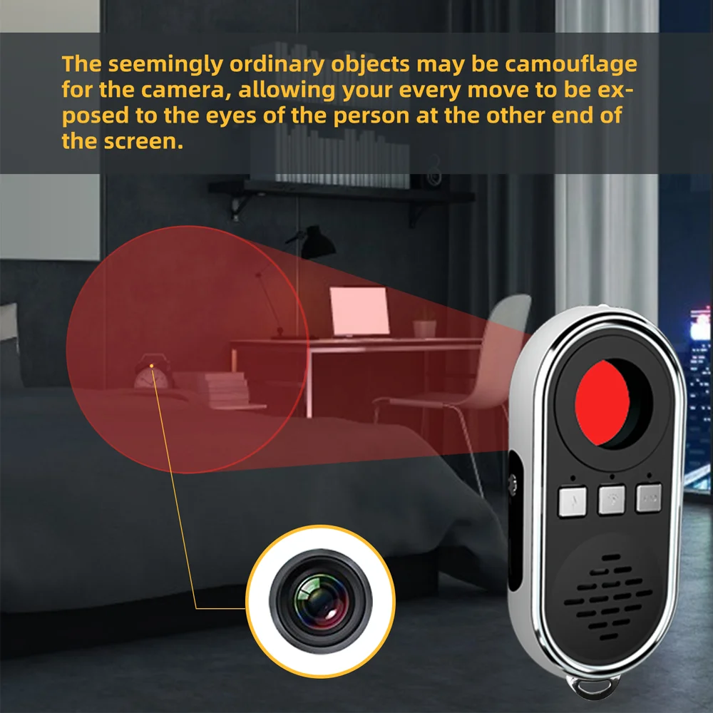 S200 Detector Multi Function Anti Mini Bug Audio Spy Camera Finder