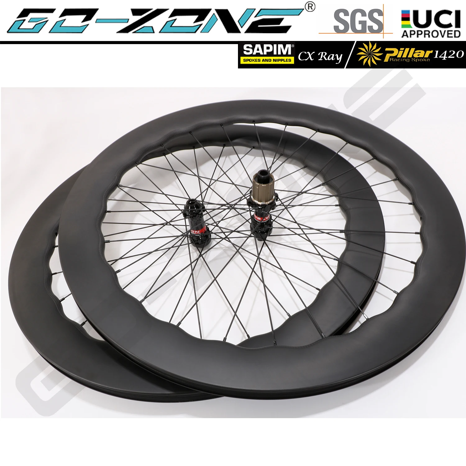 Ultralight-28mm-700c-Road-Wave-Carbon-Wheel-Disc-Clincher-Tubeless ...
