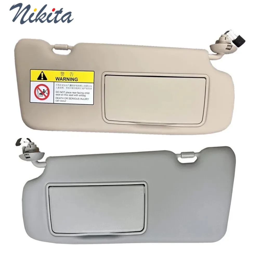 Beige-Grey-Car-Sun-Visor-Left-Side-Right-Side-Driver-Side-Passenger-For ...
