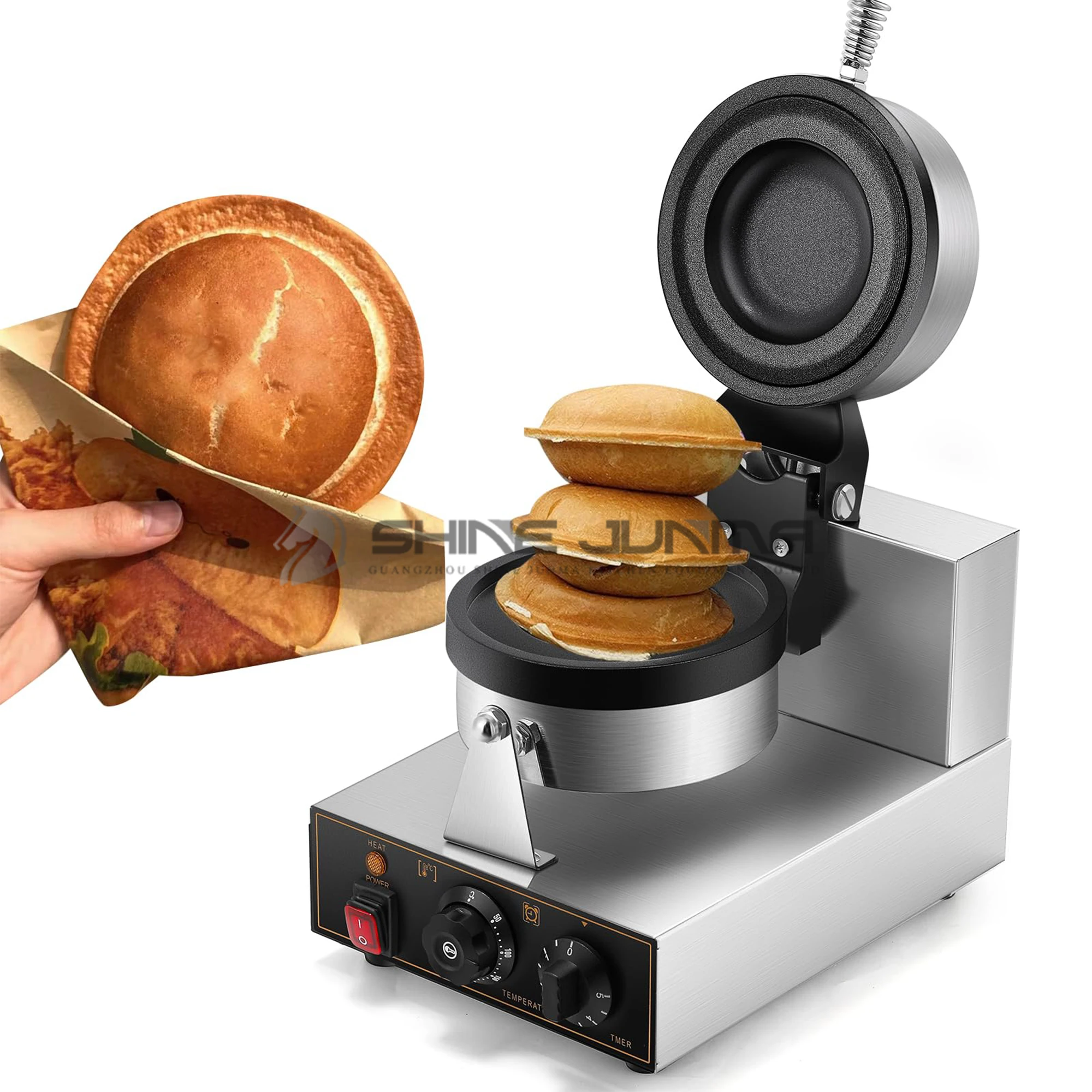 UFO Hamburger Maker Burger Machine Ice Cream Waffle Maker Panini Press ...