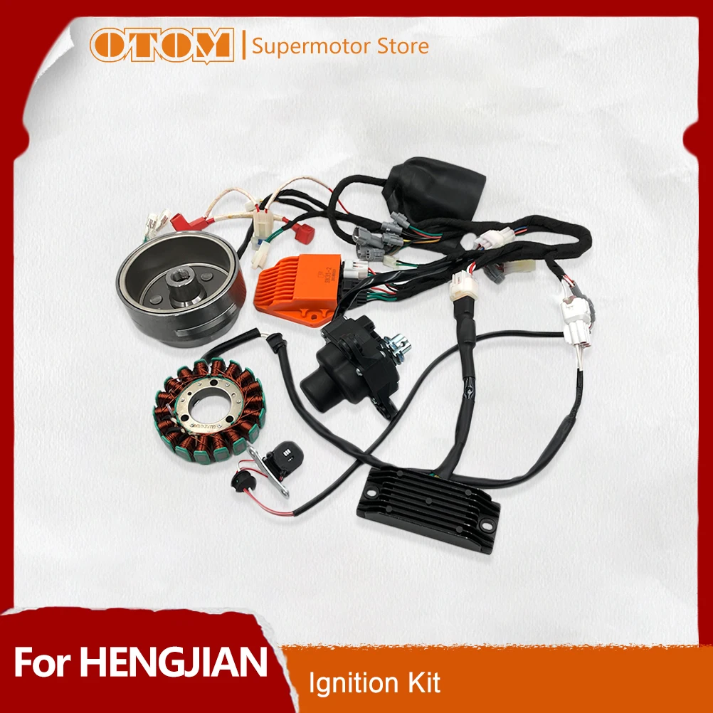 OTOM Motorcycle HJ250H Coil Electrical Electrics Wiring Harness Servo ...