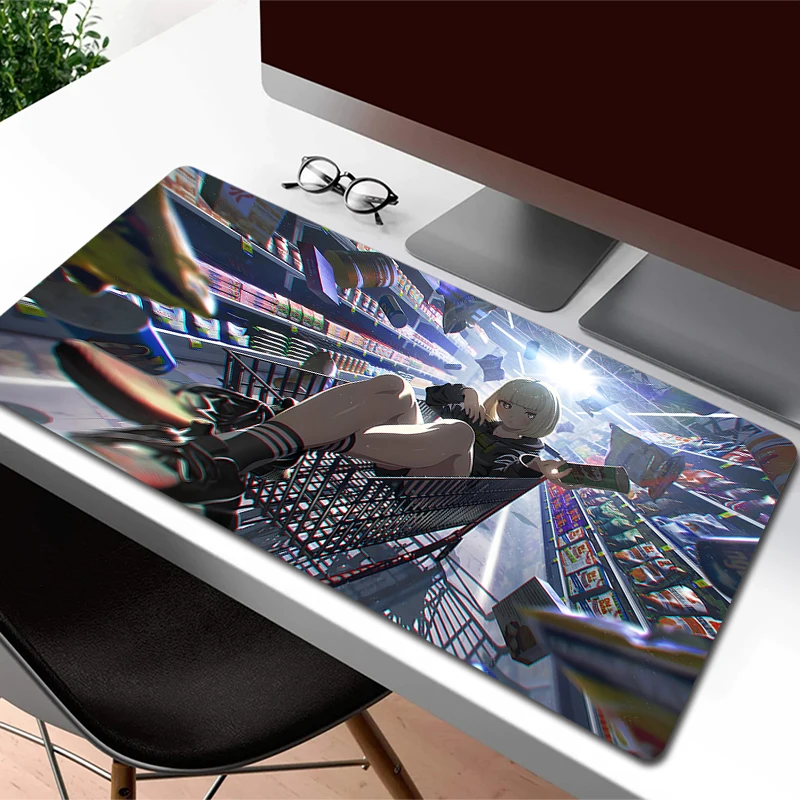 Large-Rubber-Mouse-Pad-Anime-Girl-Mousepad-Gaming-Mouse-Mat-Office ...