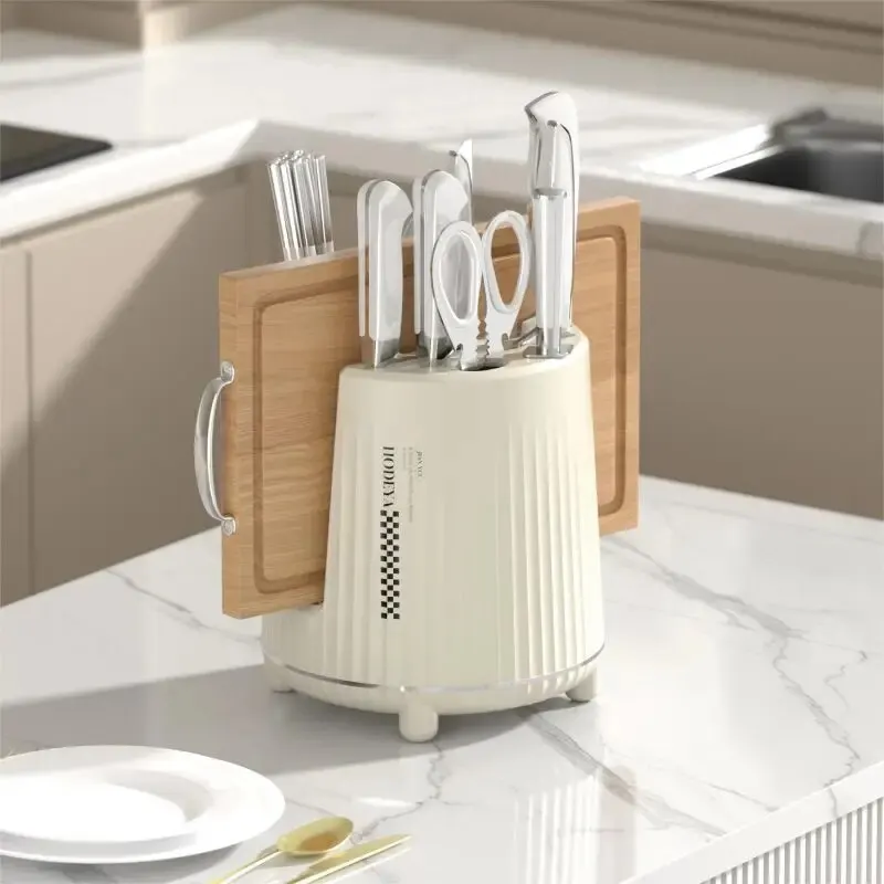 1Pc-Rotating-Knife-Holder-Utensil-Holder-Cutlery-Spoon-Chopsticks-Fork ...