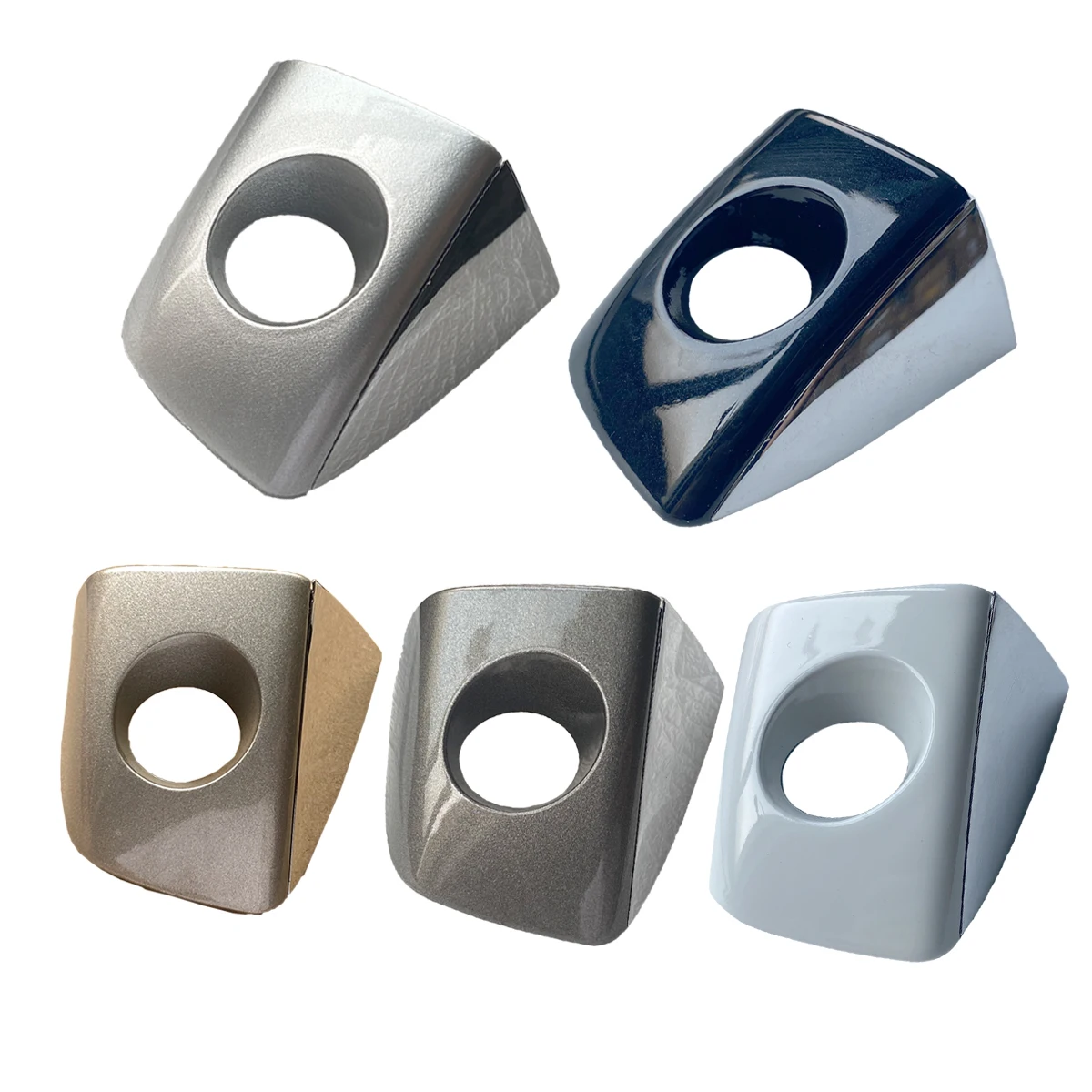 LHD-Front-Left-Chrome-Door-Handle-Cover-Cap-For-Audi-A6-S6-C7-Avant ...