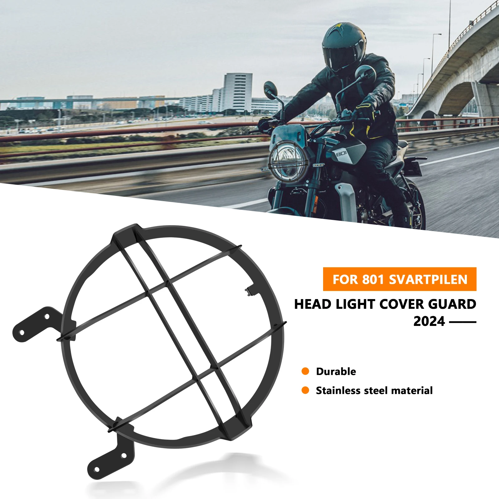 For-SVARTPILEN-VARTPILEN-801-2024-Motorcycle-headlight-cover-guard ...