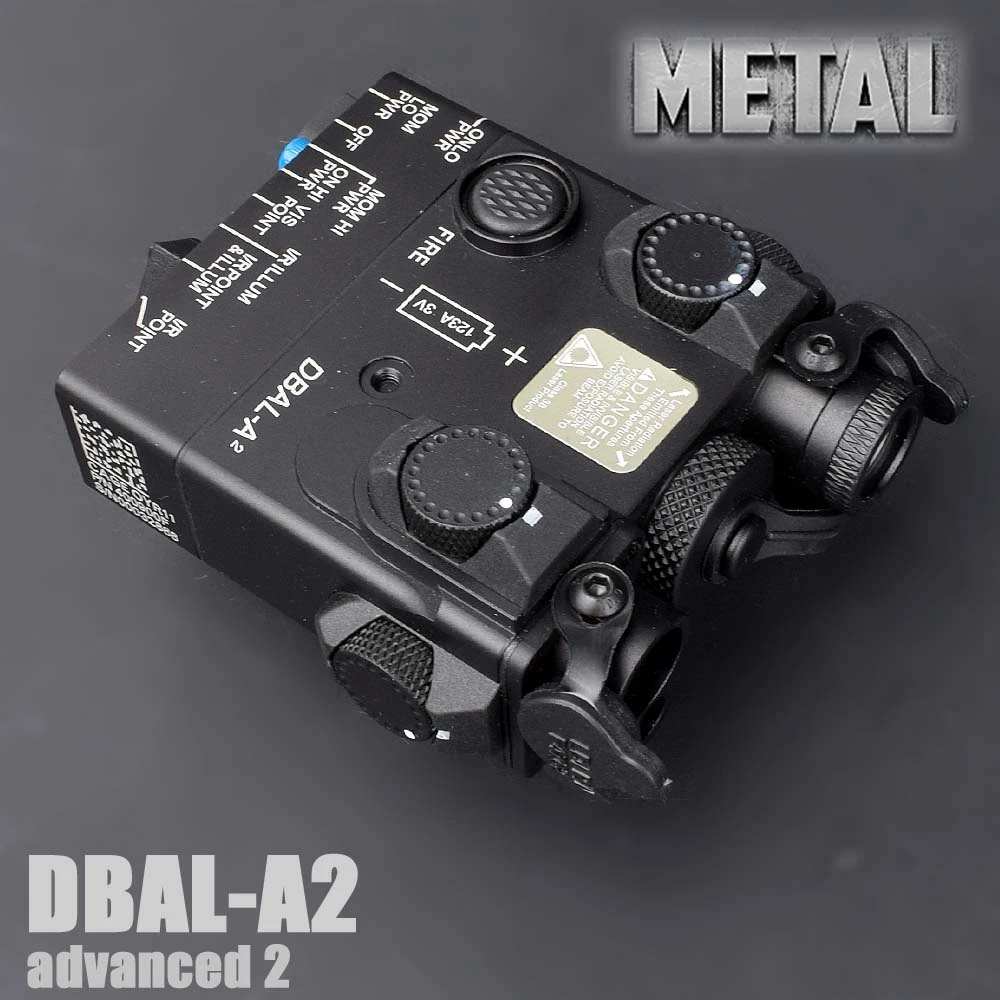 Metal DBAL A2 IR Laser Red Laser Sight Dual Beam Aiming PEQ 15A ...