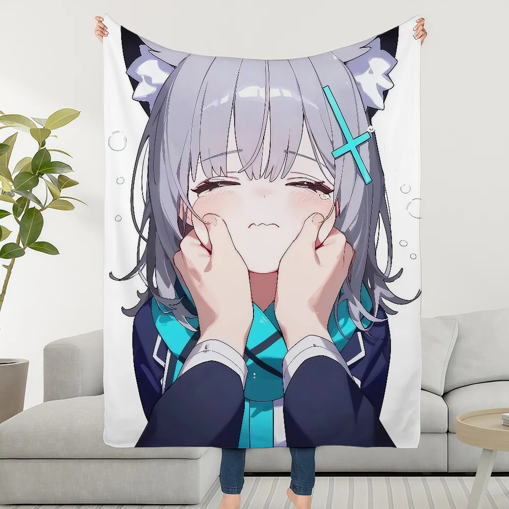 Blanket Shiroko Throw Super Cosy Archive Plush Living Room Sunaookami ...
