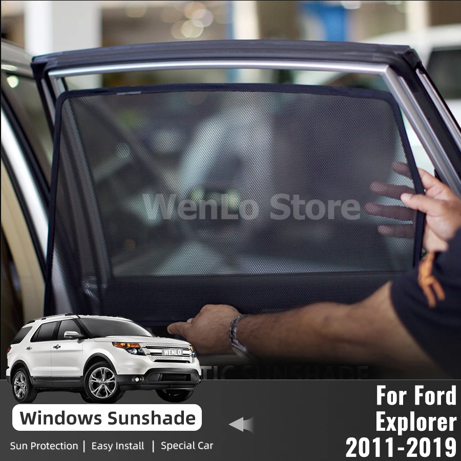 For Ford Explorer 2011-2019 Magnetic Car Sunshade Shield Front ...