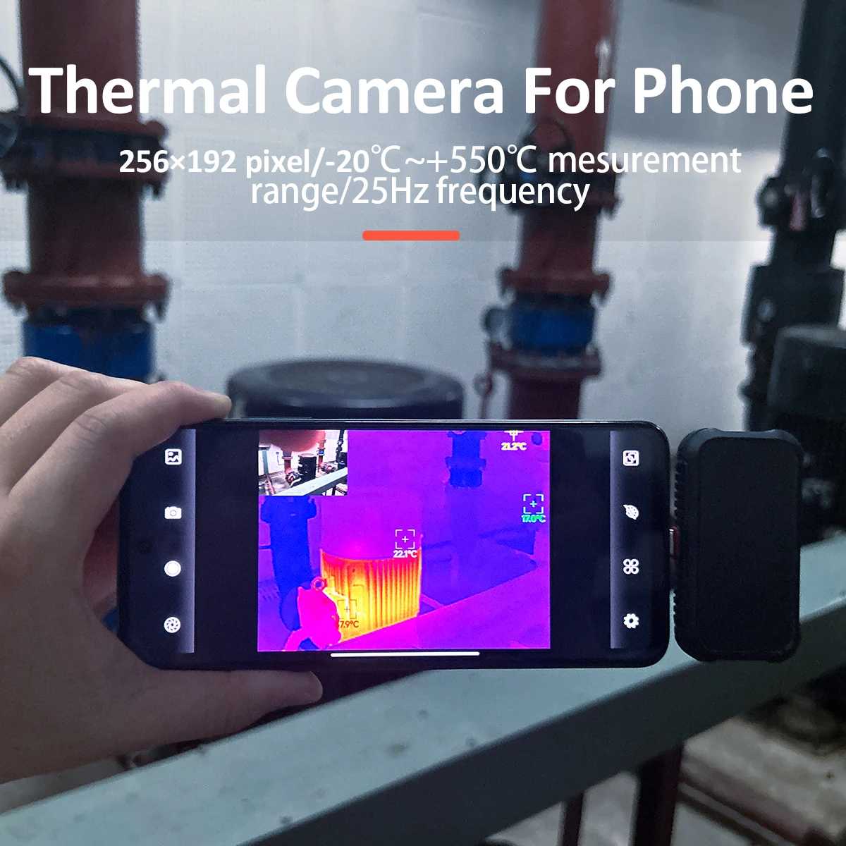 CCTEK-Thermal-Camera-Android-CT256M-256x192-Infrared-Thermal-Imager-for ...