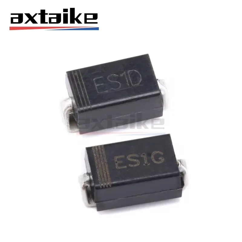 100PCS-ES1D-ES1G-ES1J-ES1M-SMA-DO-214AC-1A-200V-400V-600V-1000V-SF14 ...