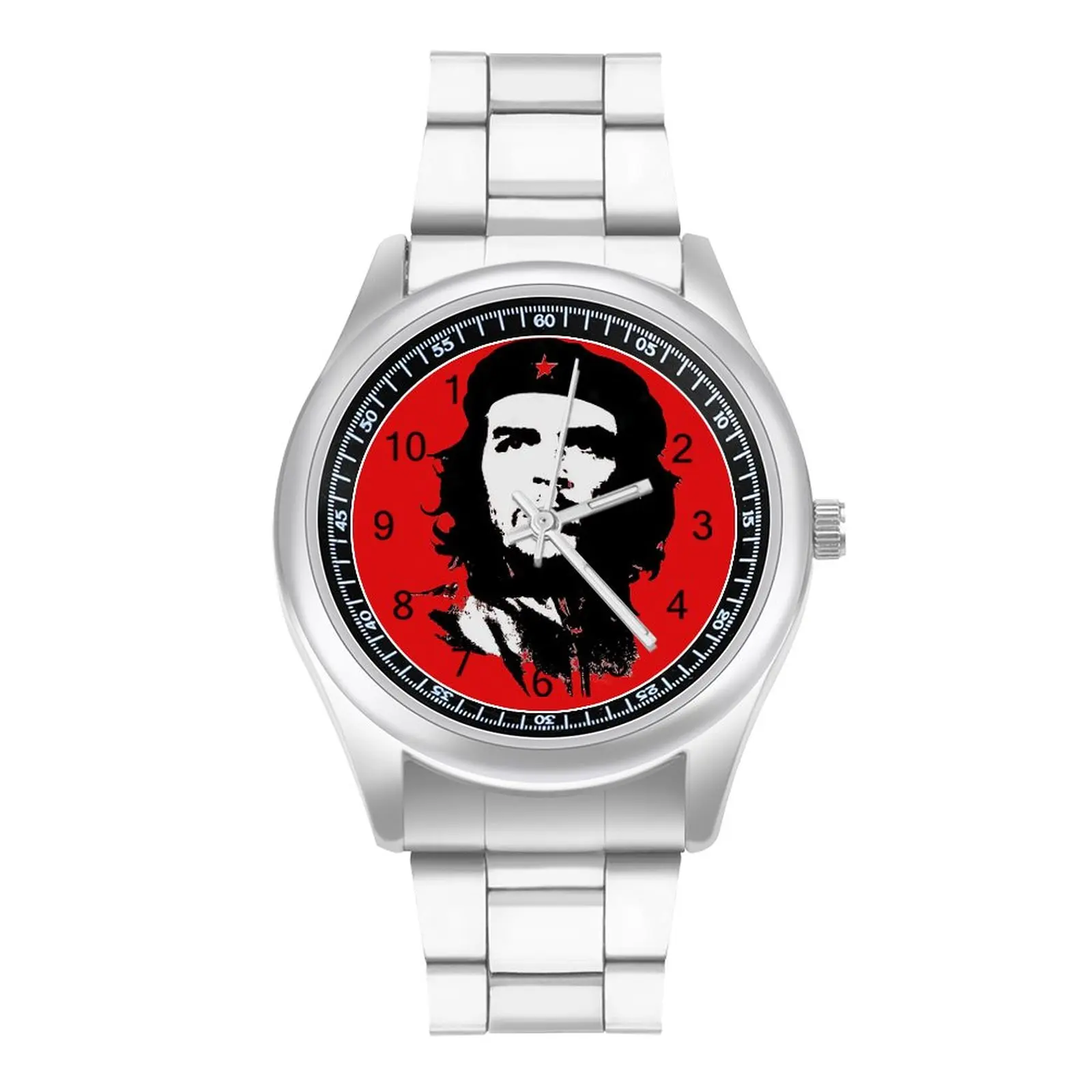Che-Guevara-Quartz-Watch-Celebrity-Business-Round-Wrist-Watch-Steel ...