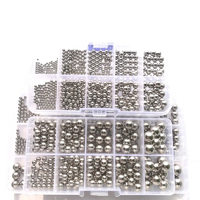304 Stainless Steel Solid Ball Dia 2-12mm Precision Bearing Steel Small ...