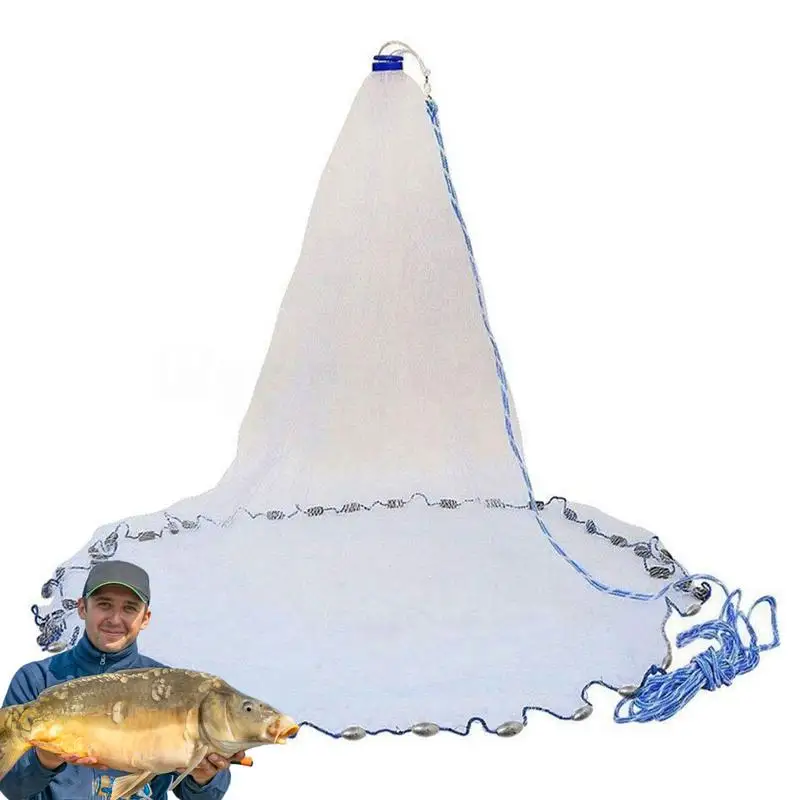 Redes-de-lanzamiento-f-cil-para-pesca-Red-de-lanzamiento-sin-anillo ...