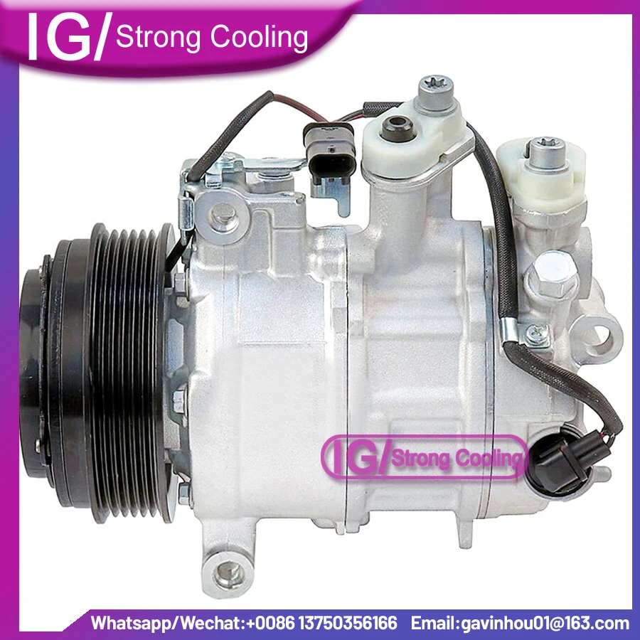 The-new-AC-Compressor-6SAS14C-For-Car-Mercedes-benz-C-E-GLC-W213-2013 ...