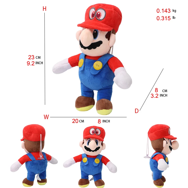 Bowser Mario Plush Toys King K.Rool Meowser Female Bowser Cartoon Game ...