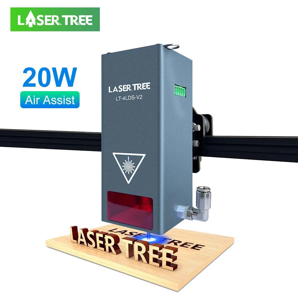 LASER-TREE-High-Power-20W-Optical-Power-Laser-Head-with-Air-Assist-TTL ...
