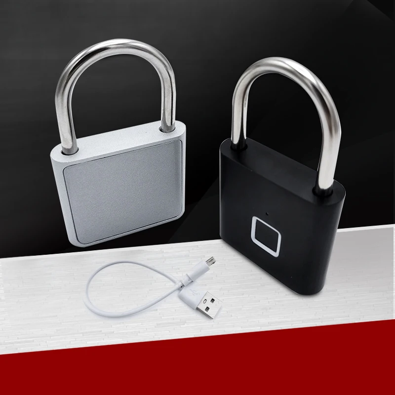Intelligent-Fingerprint-Padlock-Outdoor-WaterProof-Rust-Proof-Padlock ...