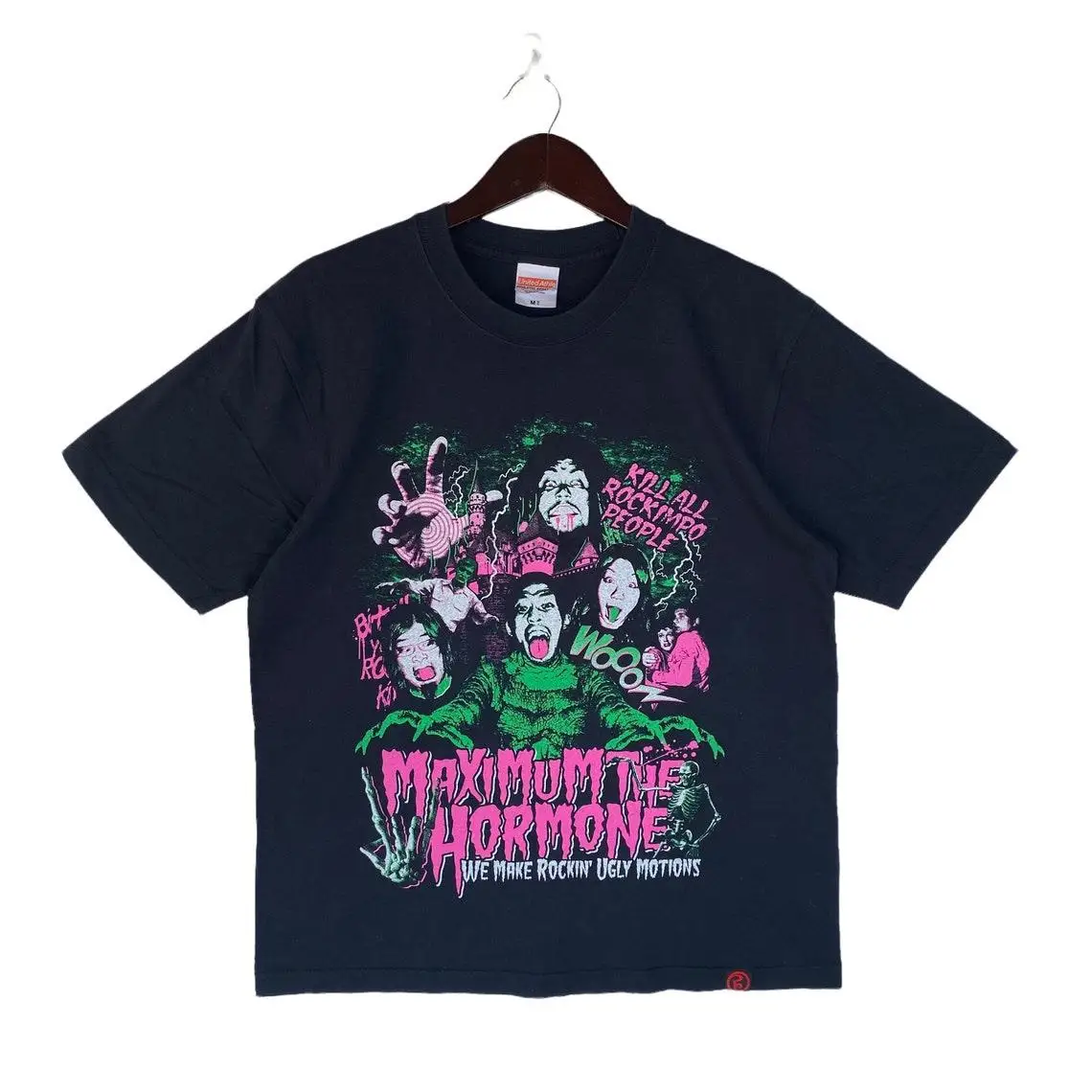 Camiseta de la banda de rock punk Kill all rock impo para personas, camiseta de Maximum the ...