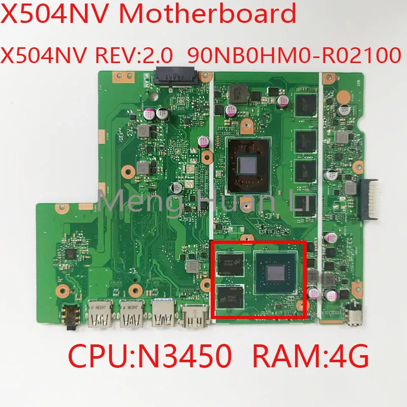 X540NV-Motherboard-90NB0HM0-X540-Motherboard-X540NV-Rev-2-0-For-ASUS ...