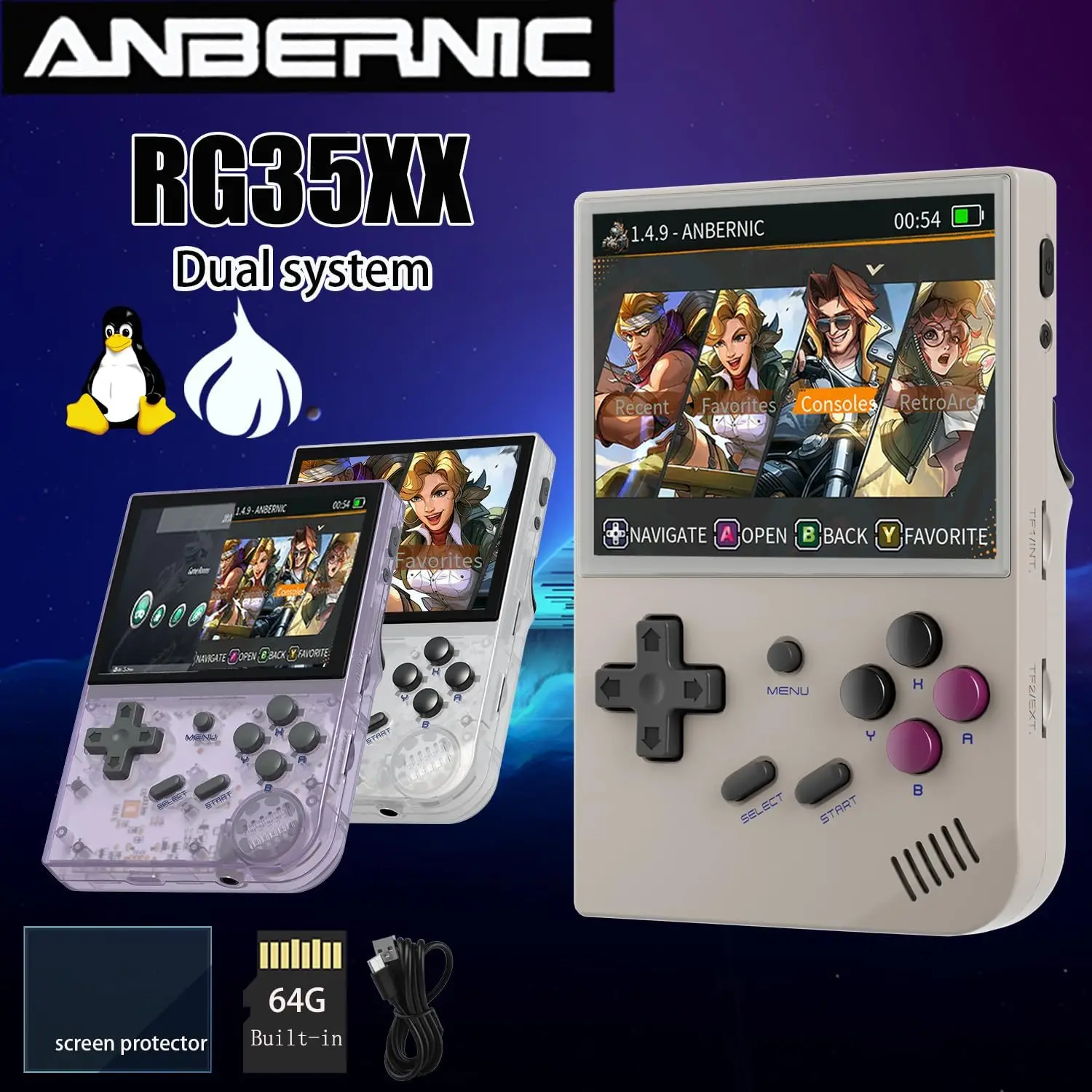 Anbernic's RG35XX Looks A Lot Like A Game Boy, But You