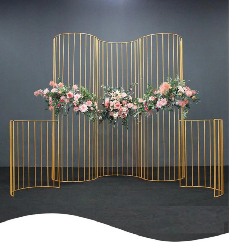 1pcs3pcs5pcsArch-Metal-Flower-Stand-Frame-Wedding-Background-Shelf ...