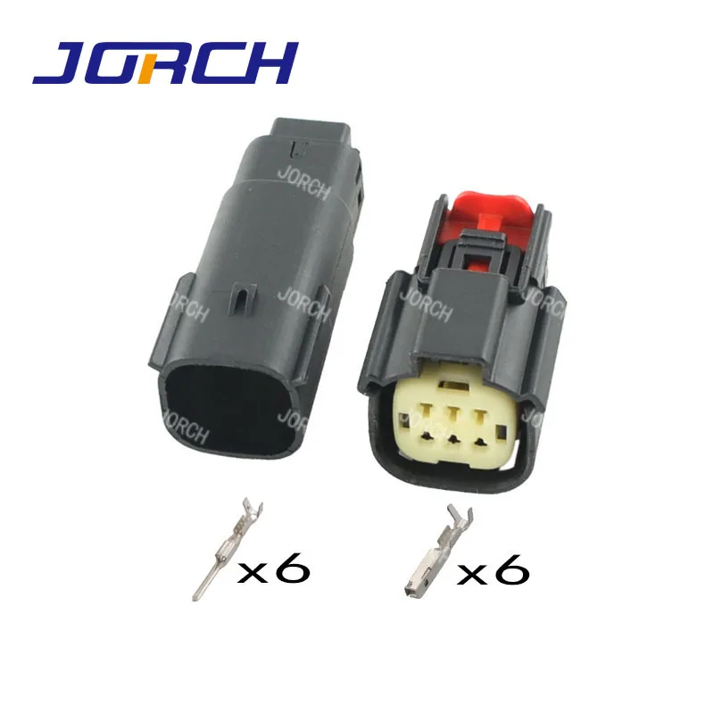 Molex-6-Pin-Female-Male-Waterproof-Automotive-Connector-33472-0606 ...