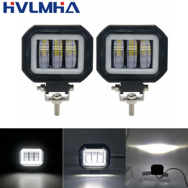 Fog square or round headlight for auto/motor vehicles and electric ...