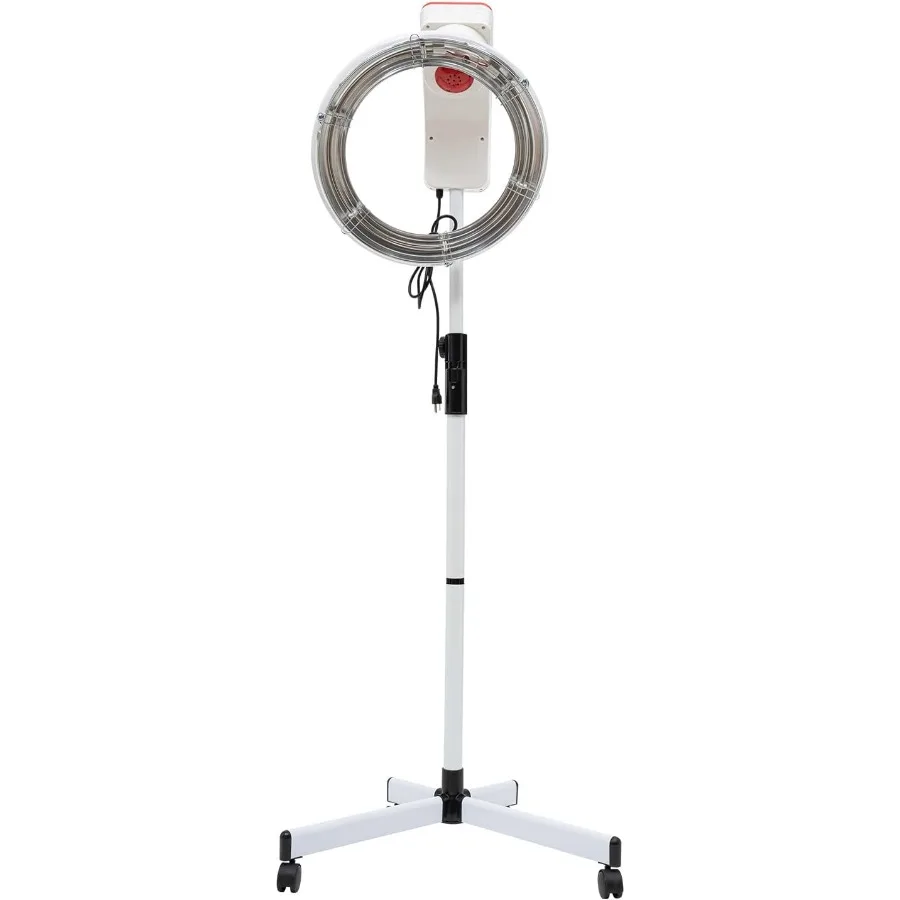 Professional Hair Salon Steamer Stand with Rotating Hair Processor and ...