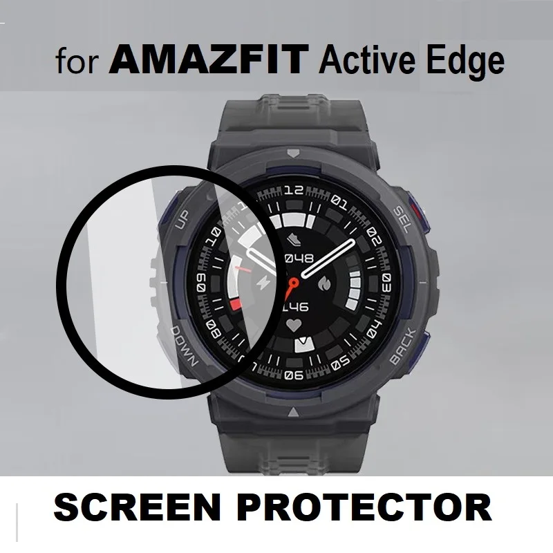 3PCS 3D Curved Edge Screen Protector for Amazfit Active Edge Smart ...