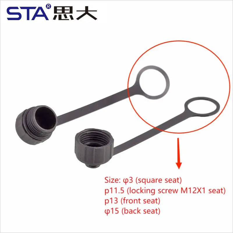 M12-dust-protection-plug-socket-female-male-parts-waterproof-dustproof ...