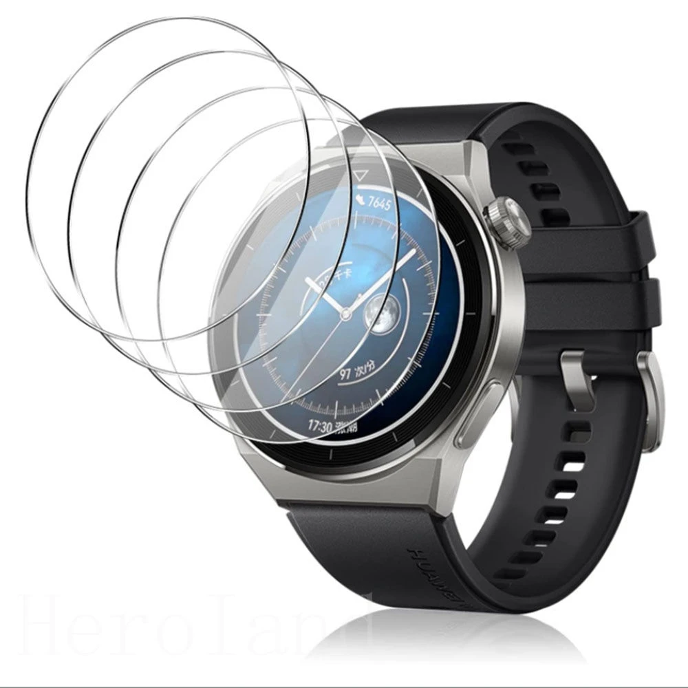 Tempered Glass Screen Protector | Huawei Pro 3 Watch Accessories - 4pc ...