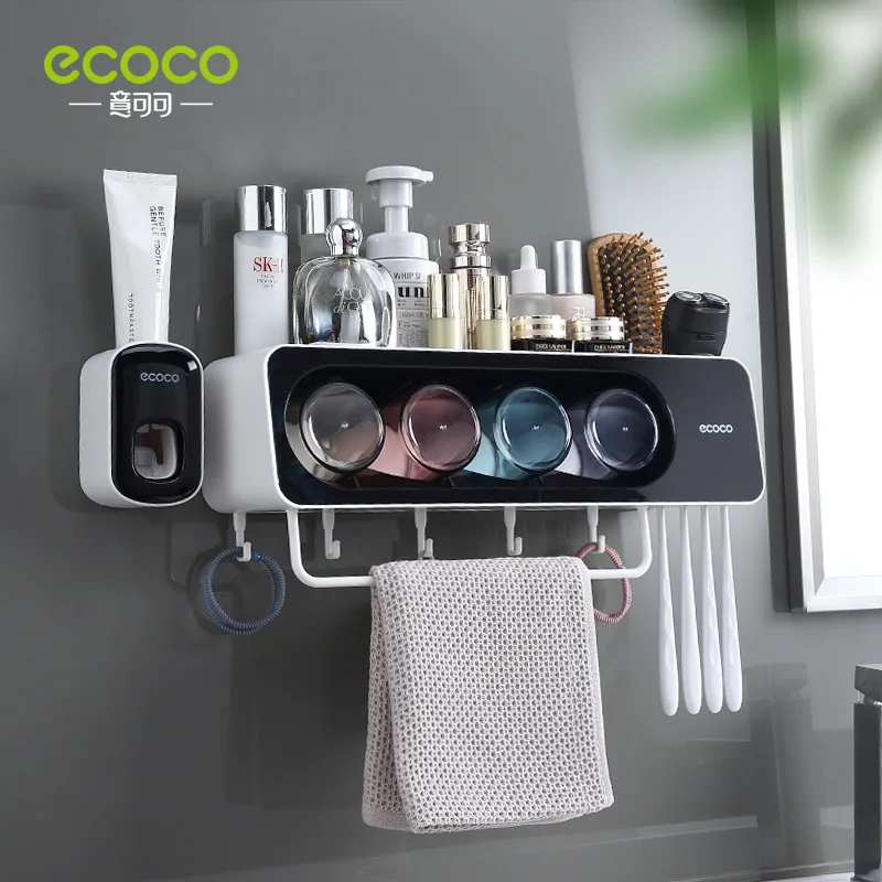 Ecoco-soporte-de-pared-para-cepillo-de-dientes-estante-de ...