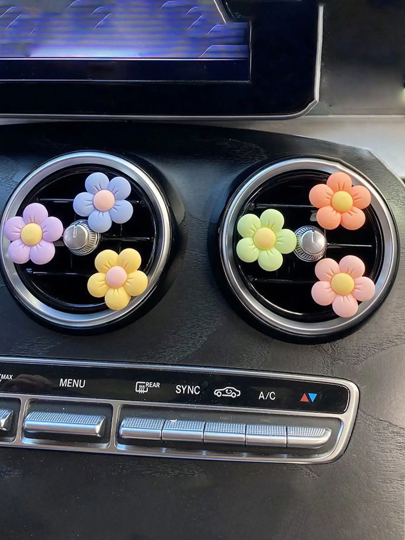 6pcs-set-Automotive-Air-Conditioner-Vent-Decoration-Kawaii-Creative ...